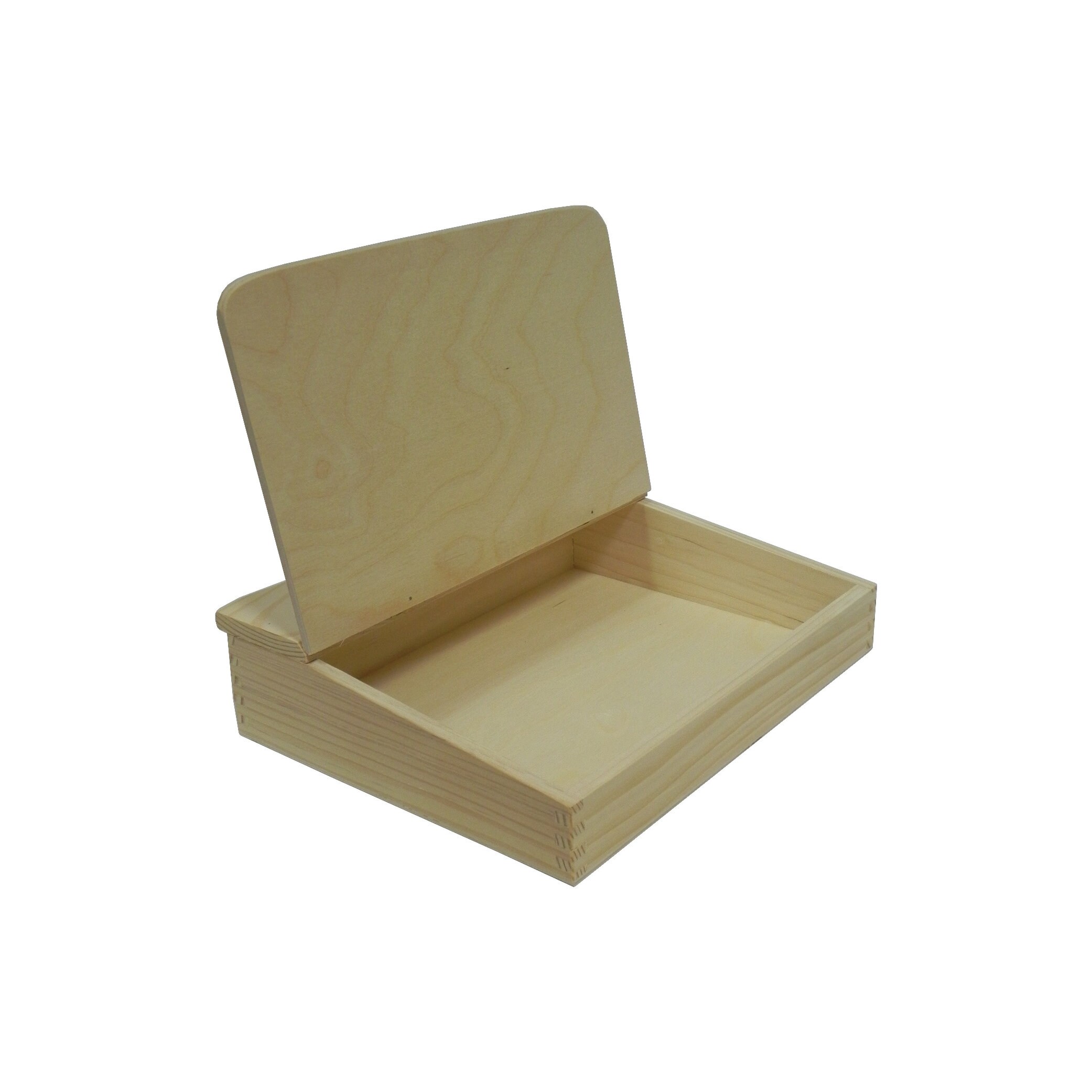 Unfinished Secret Wood Box Wooden Box Organizer Wooden Desk - Etsy