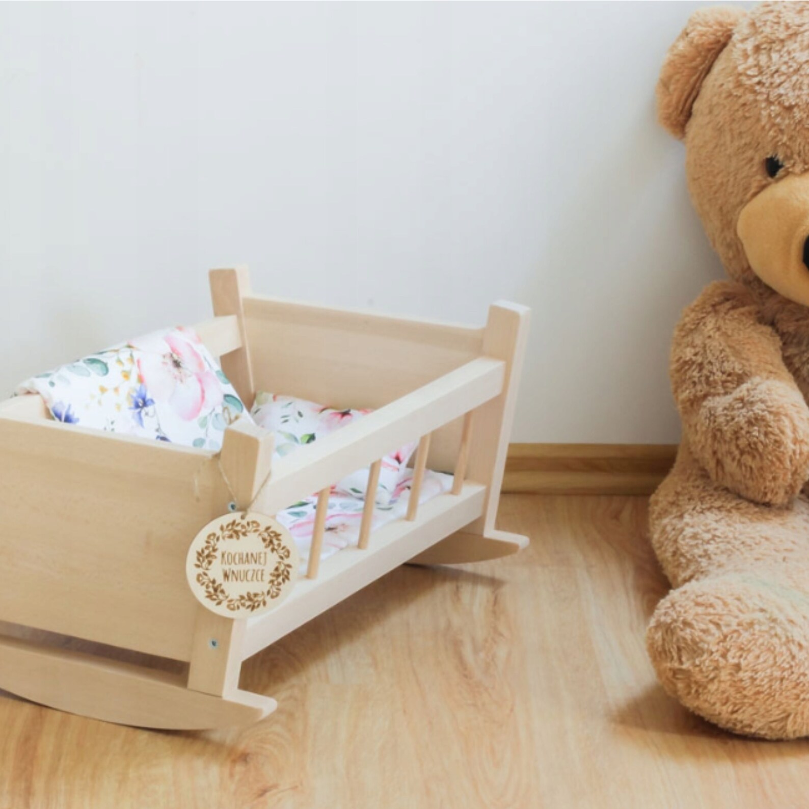 Wooden Cradle for Doll, Kids Wooden Toys - Etsy