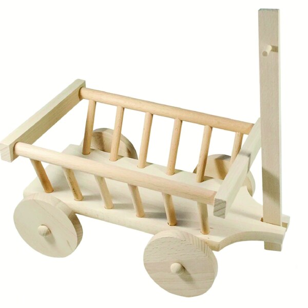 Wood Wagon Toy - Etsy
