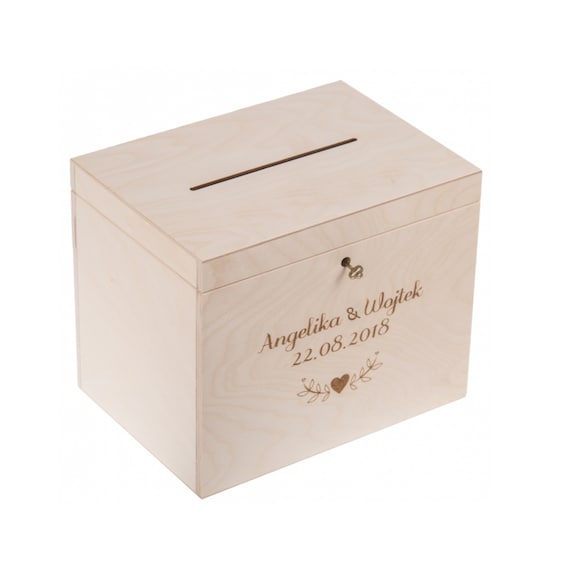 Wedding Envelope Box With Lock - Etsy