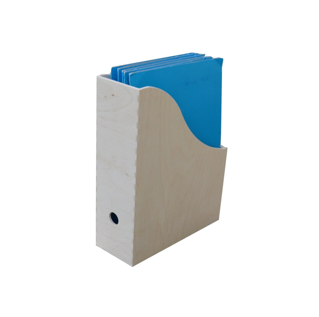 Wooden Binderfile Folderspaper Storage Box - Etsy