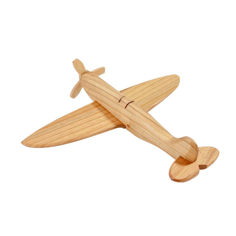 Spitfire Wooden Airplane - Etsy