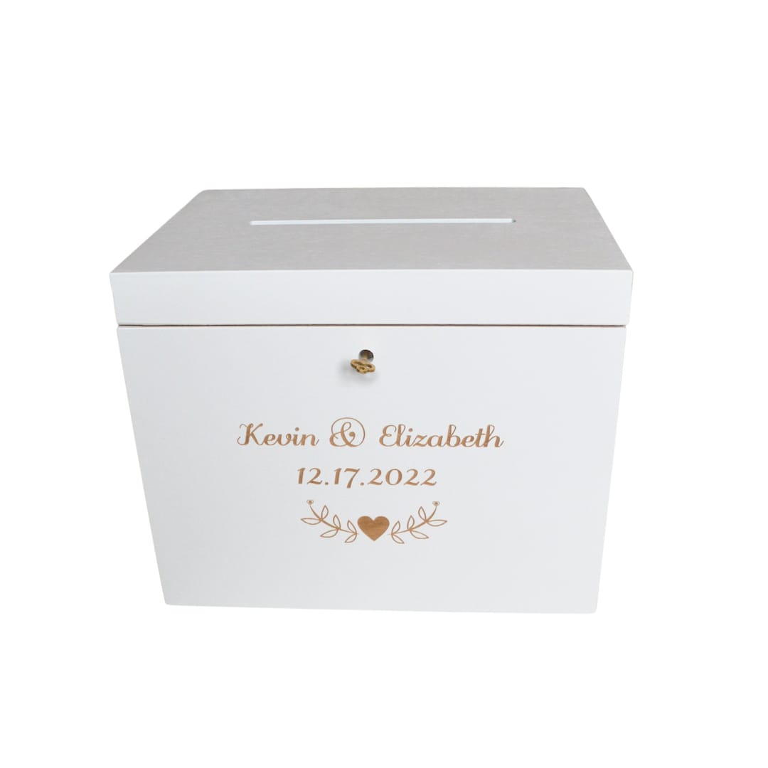 White Card Box for Wedding - Etsy