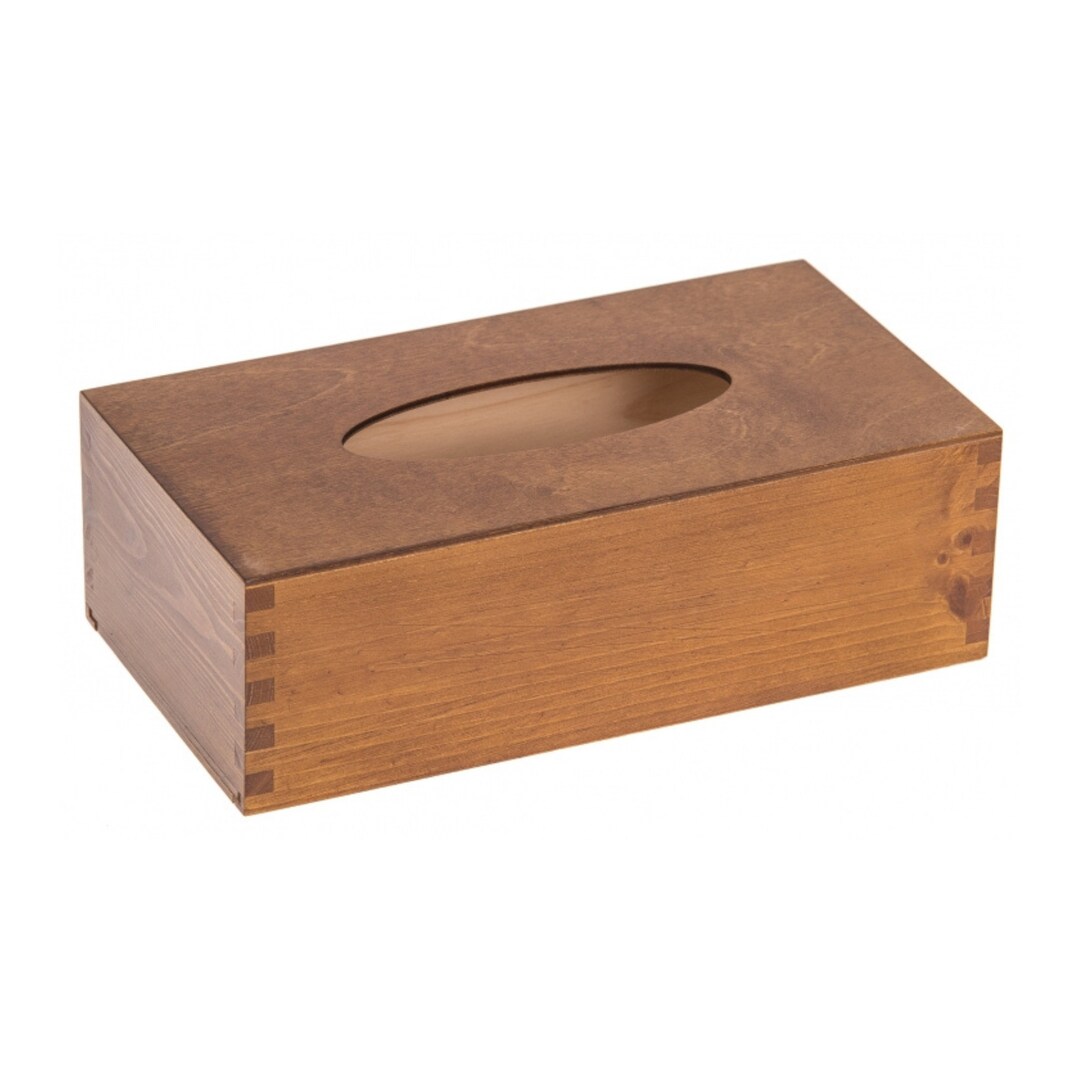 Golden Oak Tissue Box Cover Rectangular - Etsy