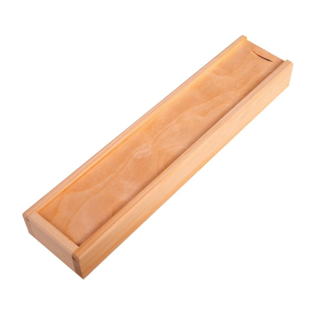 Long Wooden Box With Lid Unfinished Wood Box Beautifully Crafted ...