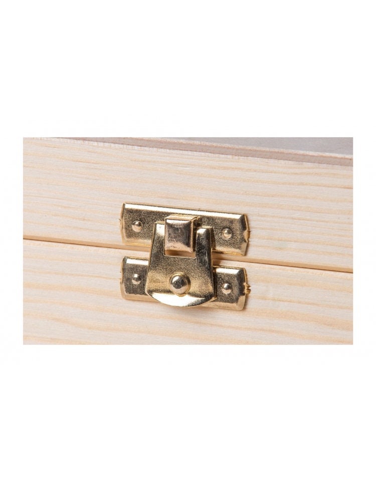 Wooden Box With Lockunique Jewelry Boxwedding Keepsake - Etsy