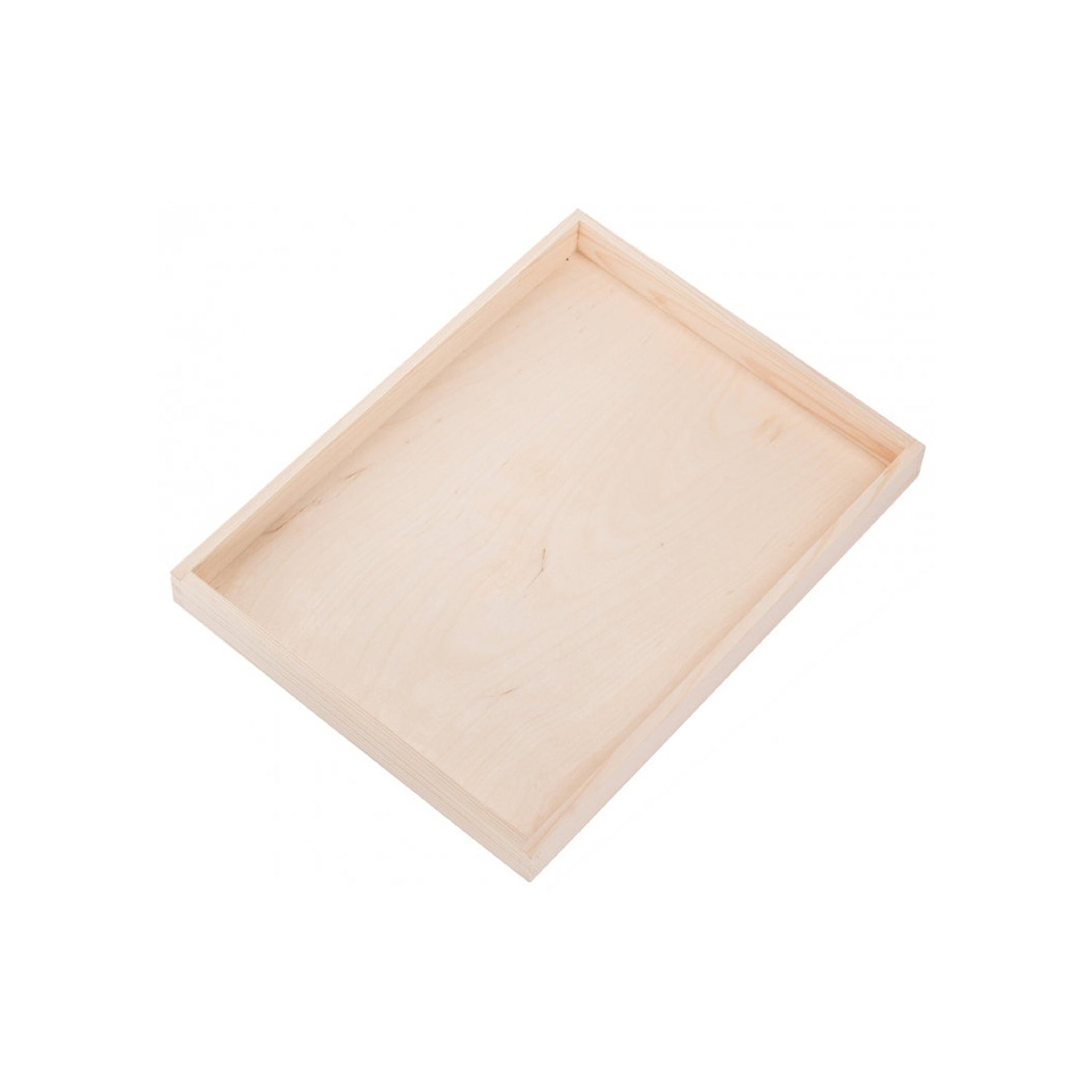 Unfinished Wooden Serving Trays