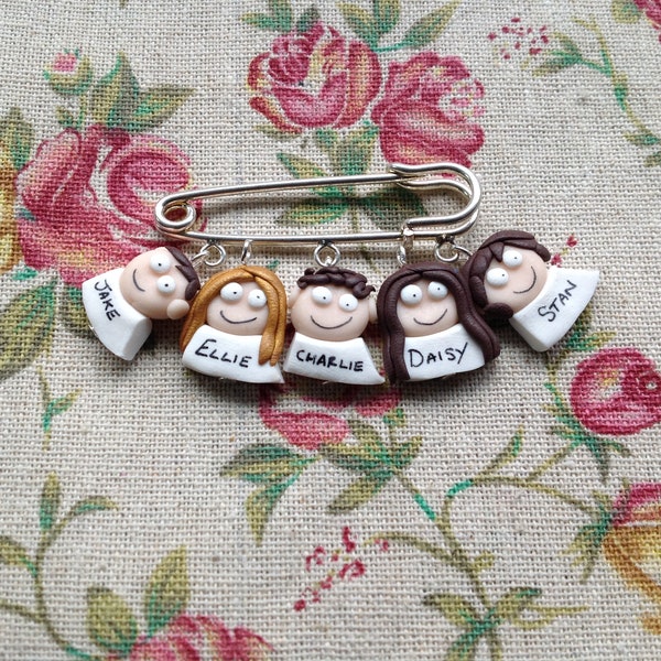 Family Tree Brooch - Etsy