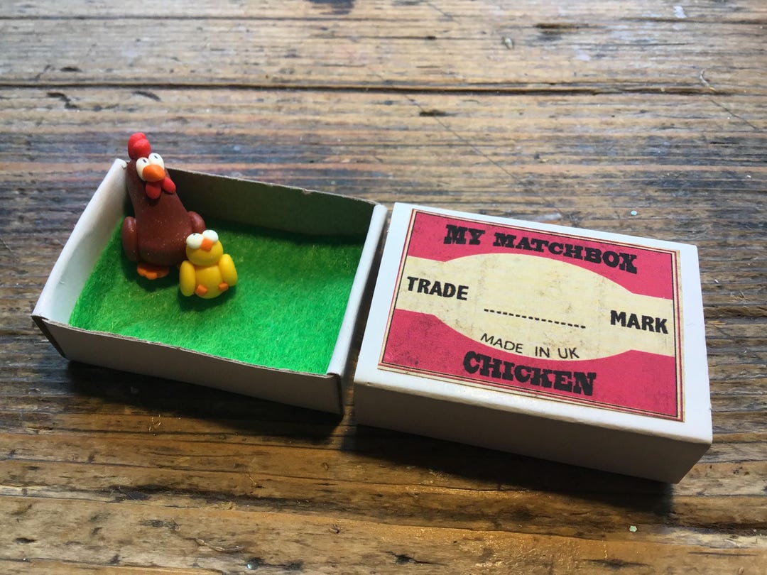 Chicken and Chick Pocket Pet, Matchbox Gift Pocket Hug Mother’s Day ...