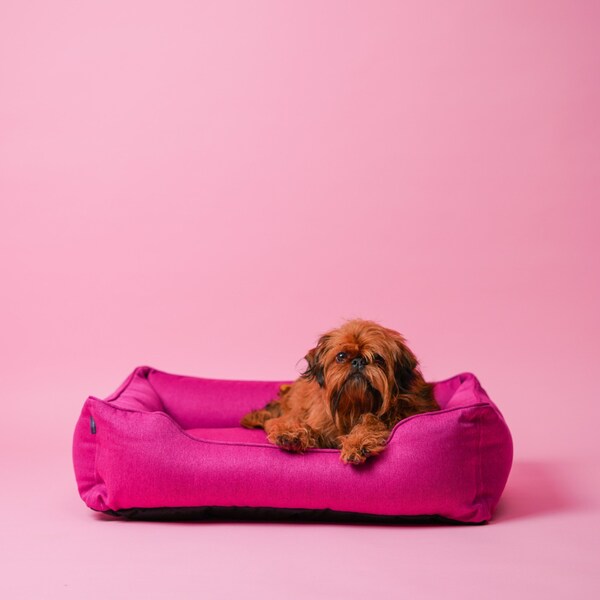 Pink Dog Bed - Etsy