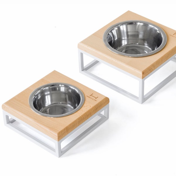 Rustic Dog Bowl - Etsy