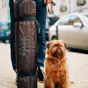 Dog Roll up Travel Mat, Waterproof Dog Mat, Portable Outdoor Dog Bed ...