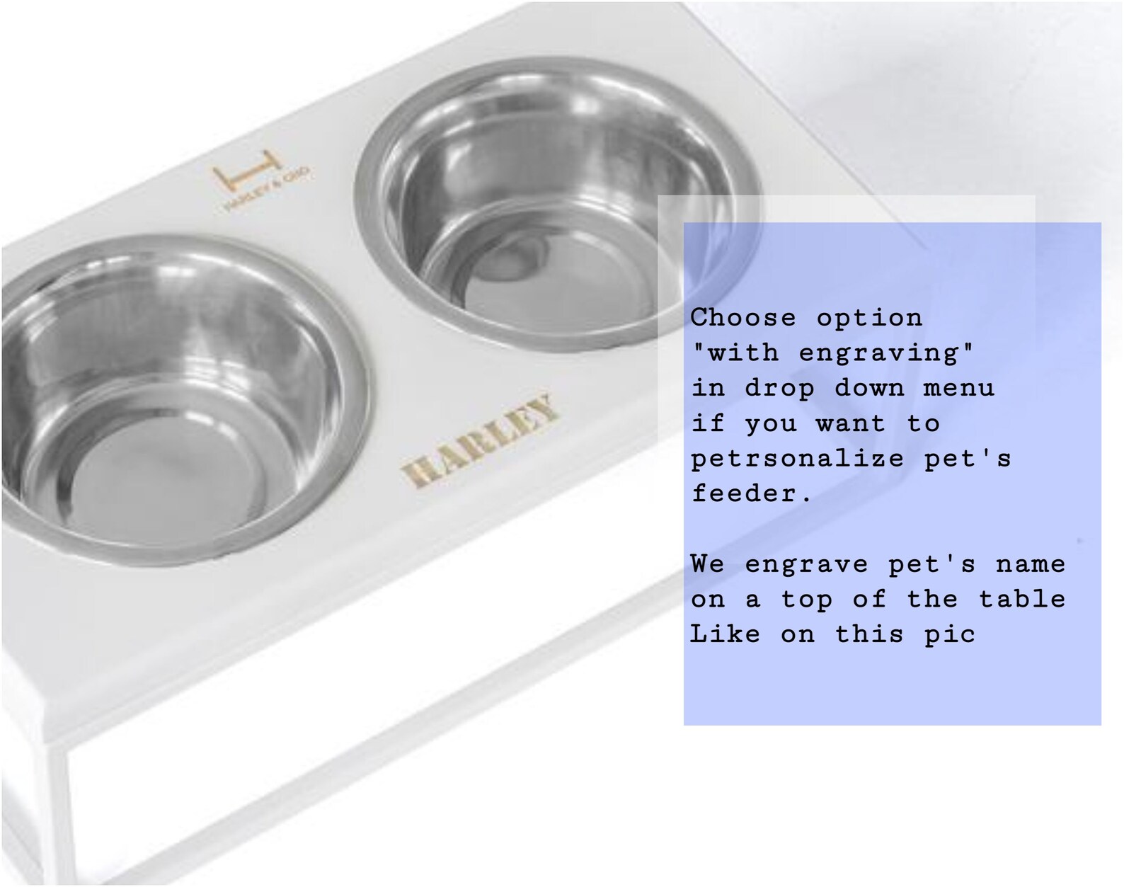 Dog Bowls Adjustable Height Double Pet Feeder / Elevated Puppy - Etsy