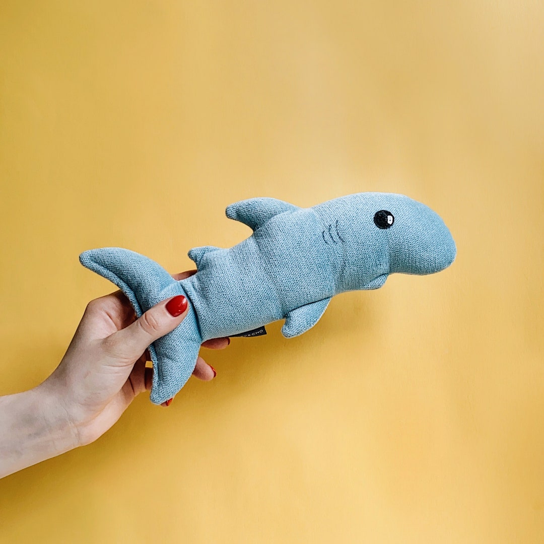 Dog Toy Shark, Squeaky Toy, Plush Toy, Rustling Toy, Rustling Sound Dog ...