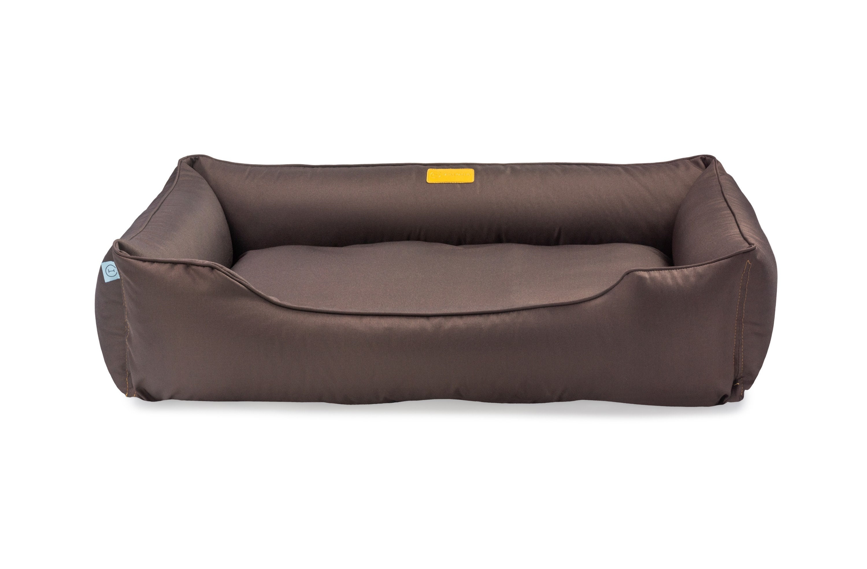 WATERPROOF Pet Bed for Large Dogs / Brown Washable Mattress / | Etsy