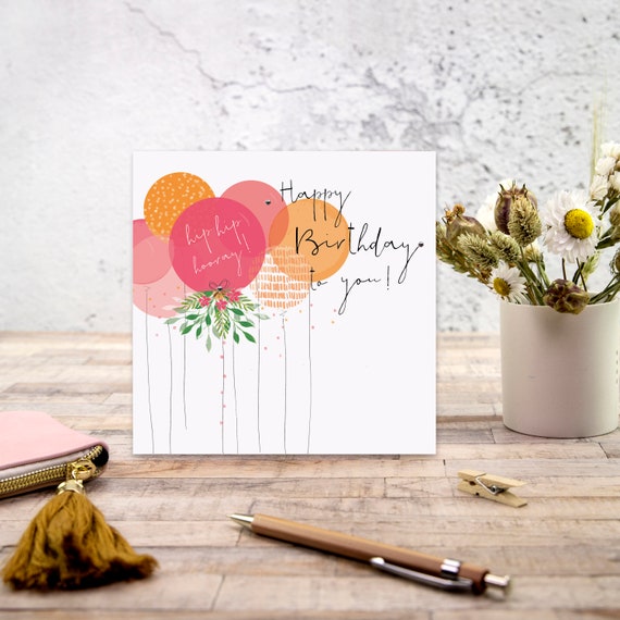 Happy Birthday to You Handfinished Country Birthday Card - Etsy