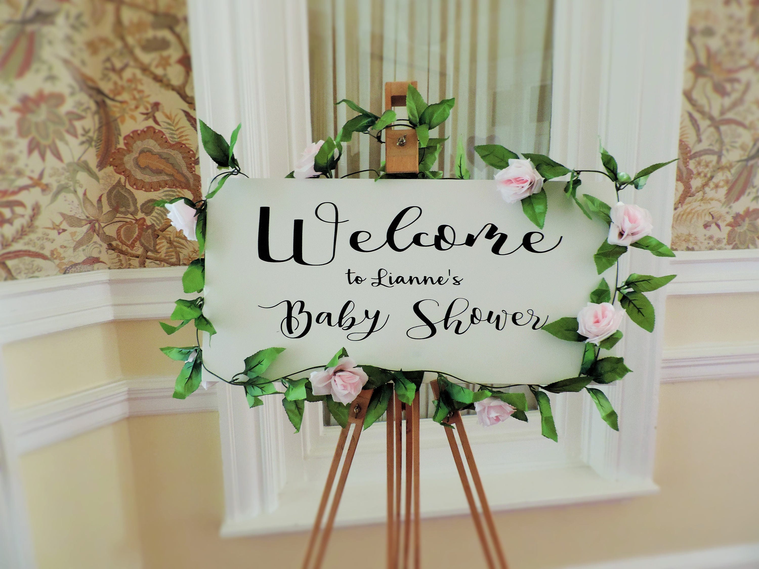 White Baby Shower Welcome Board Wedding Signs Occasion Etsy white-baby-shower-welcome-board-wedding-signs-occasion-etsy