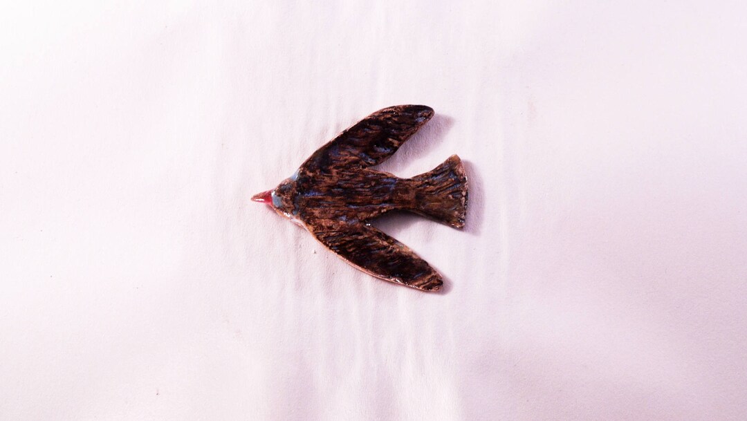 Handmade Bird Magnet, Handmade Bird, Ceramic Bird, Ceramic Magnet ...
