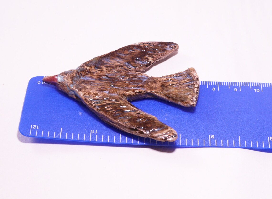 Handmade Bird Magnet, Handmade Bird, Ceramic Bird, Ceramic Magnet ...