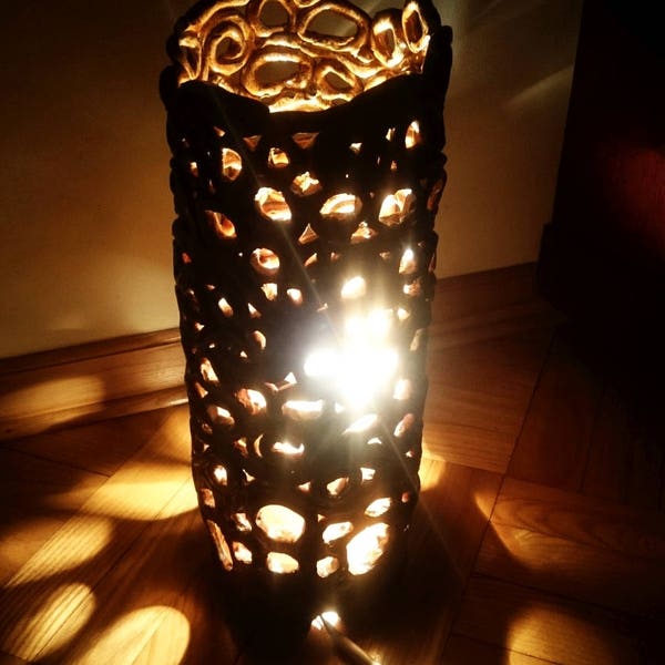 Ceramic Lantern - Etsy