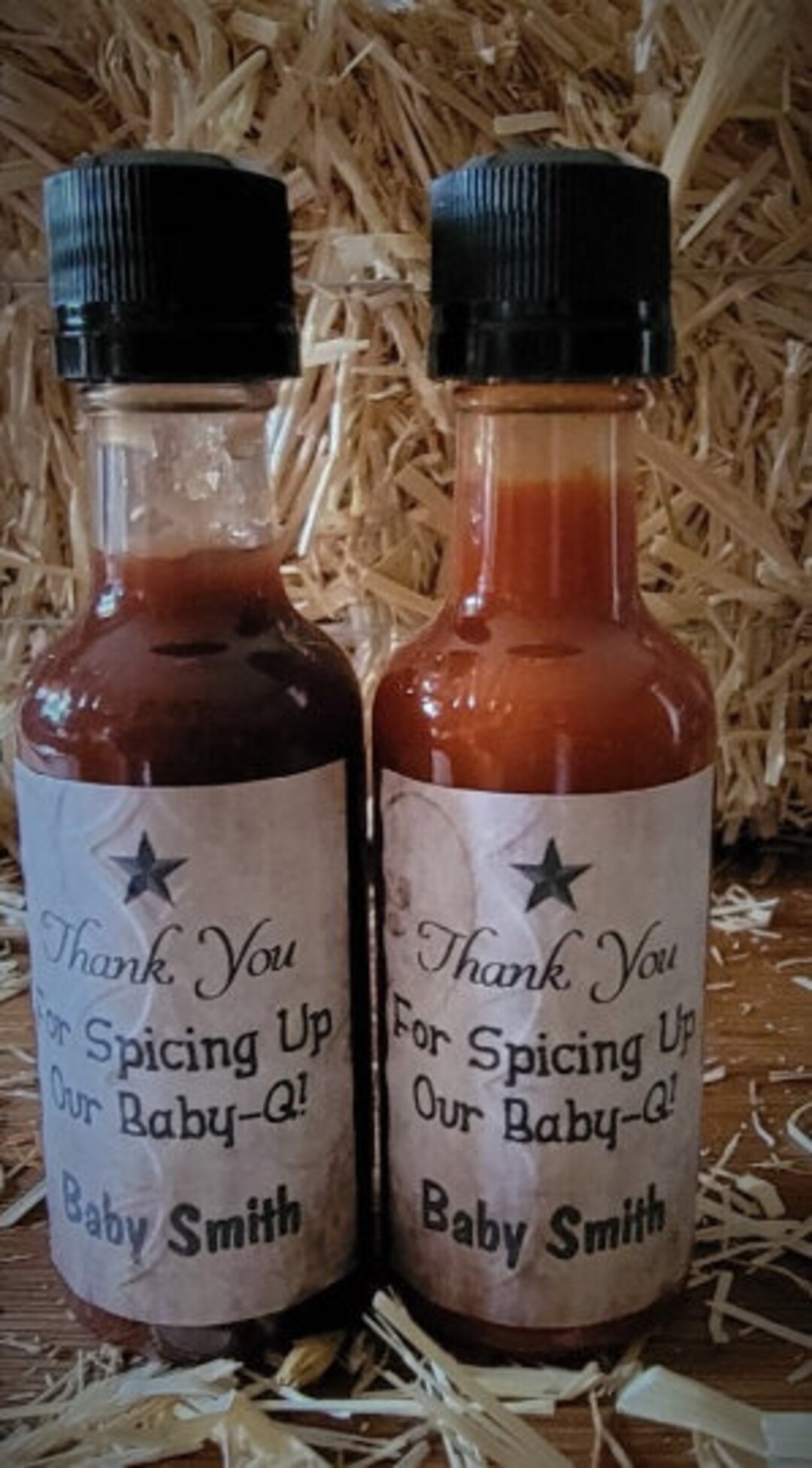 50 Mini Baby Shower Hot Sauce Favors - Etsy