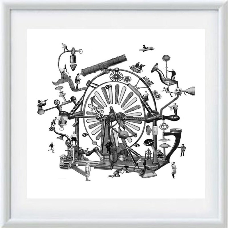 Machine Invention - Etsy