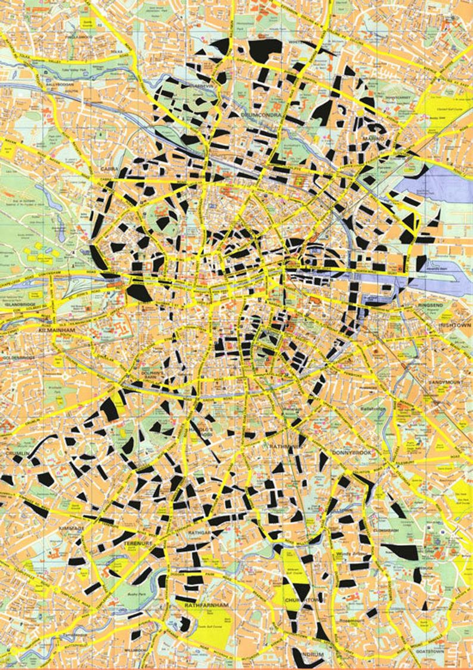 James Joyce Poster / Dublin Map / Literary Portraits / Famous Writers ...