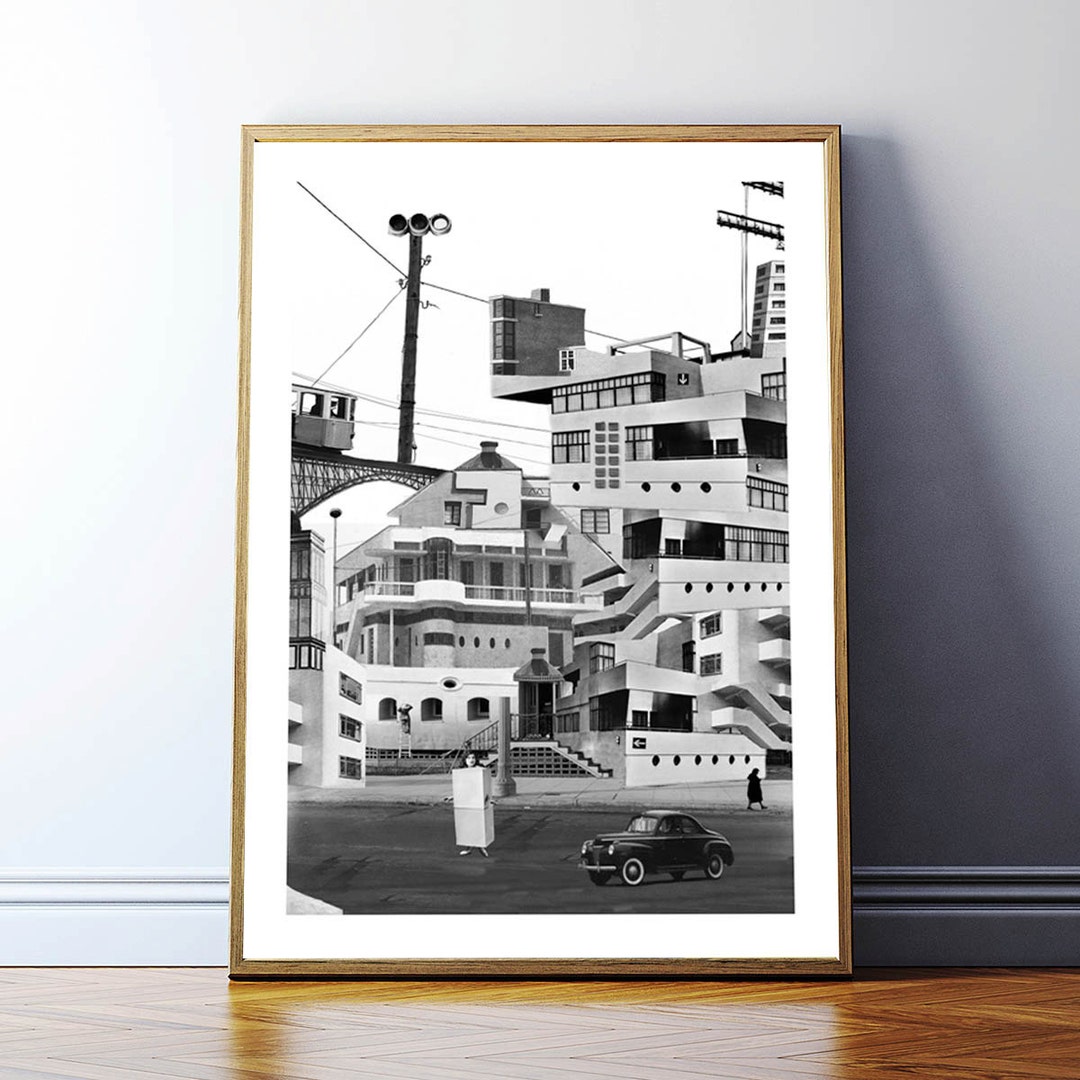 Fine Art Print / Wall Art / Collage / City / Architecture ...
