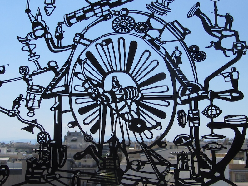 Papercut Art / Modern Wall Art / Imaginary Inventions / Paper Craft ...