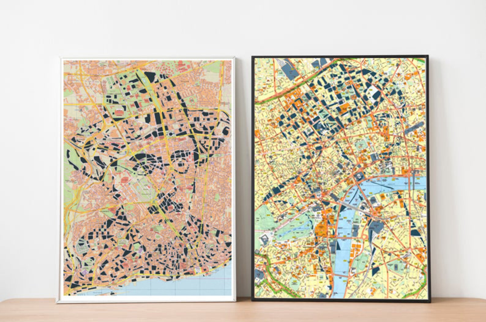 Virginia Woolf Poster / London Map / Literary Portraits / Famous ...