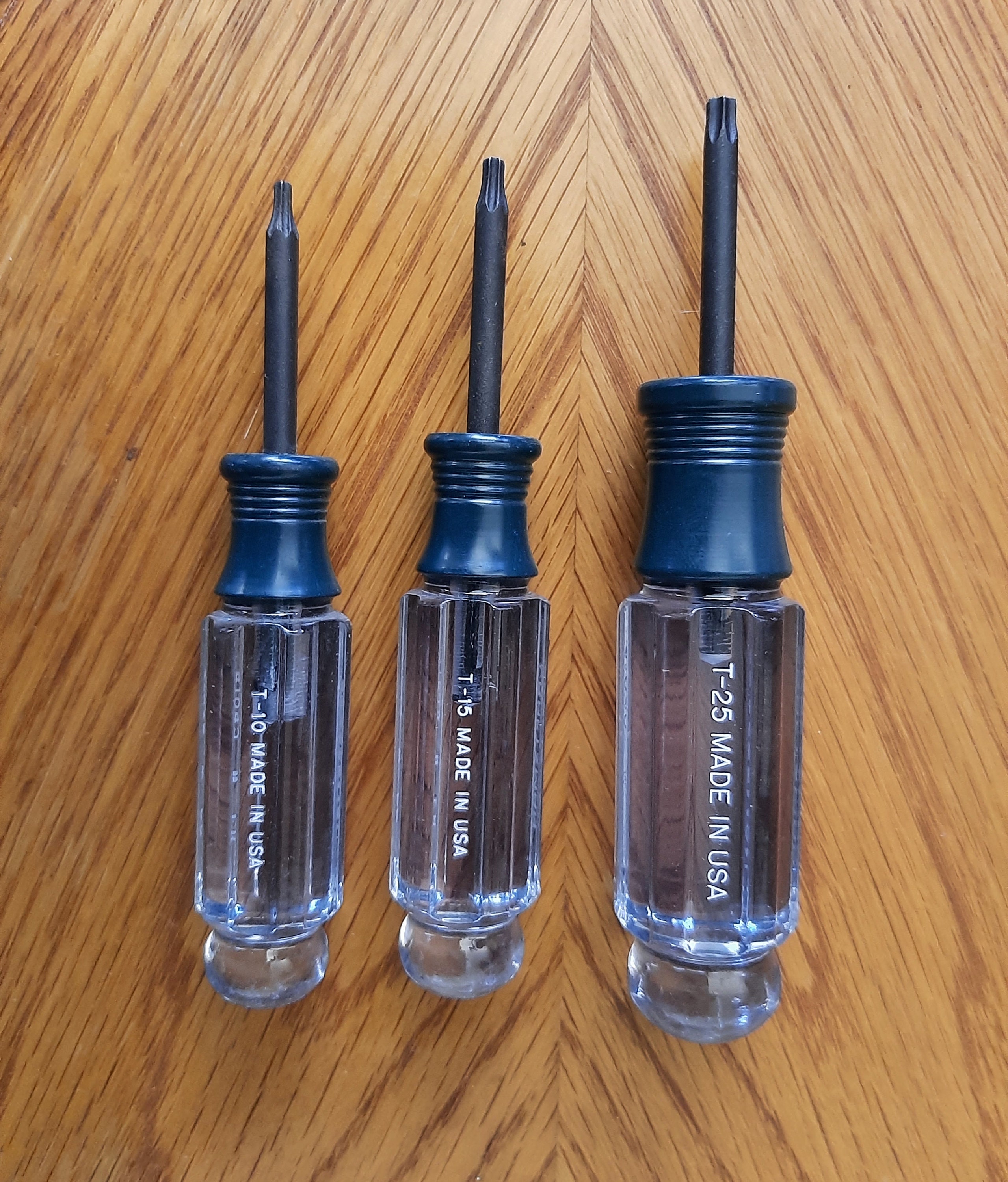 Vintage Craftsman Stubby 3 Piece Torx Screwdriver Set T10 T15 - Etsy