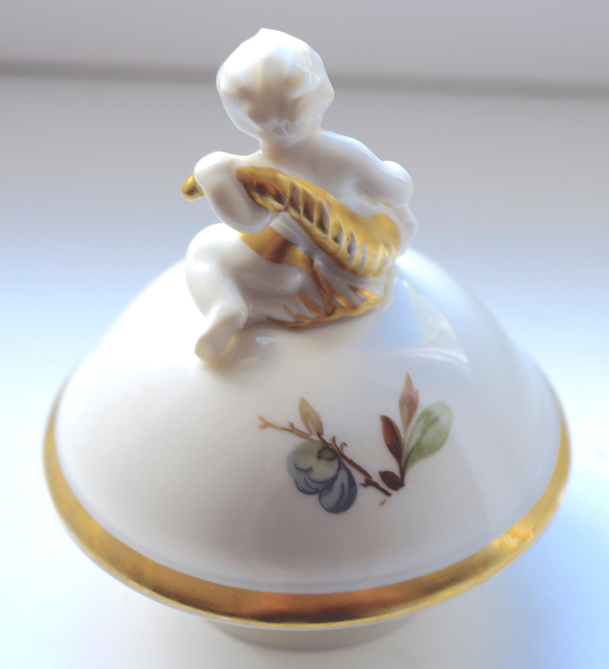 Very Rare Antique KPM Denmark 1910s Nordic Apple Blossom Gold - Etsy