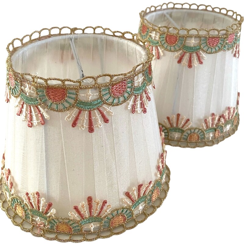 Vintage Lamp Shades - Etsy