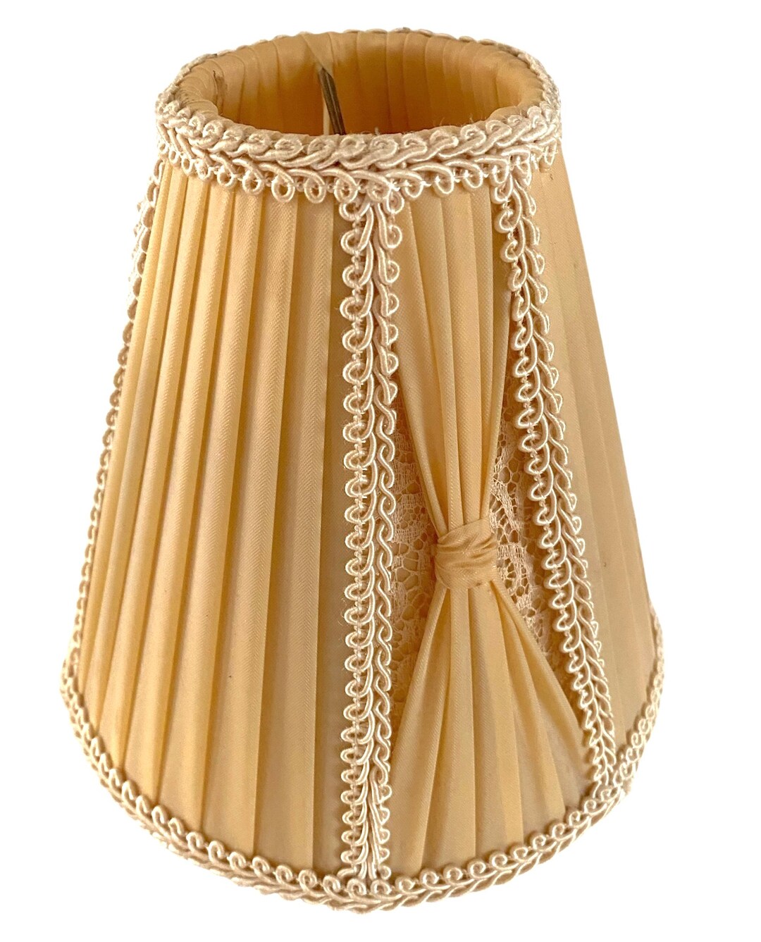 French Boudoir Small Pleated Lamp Shade. Beautiful Elegant Details ...