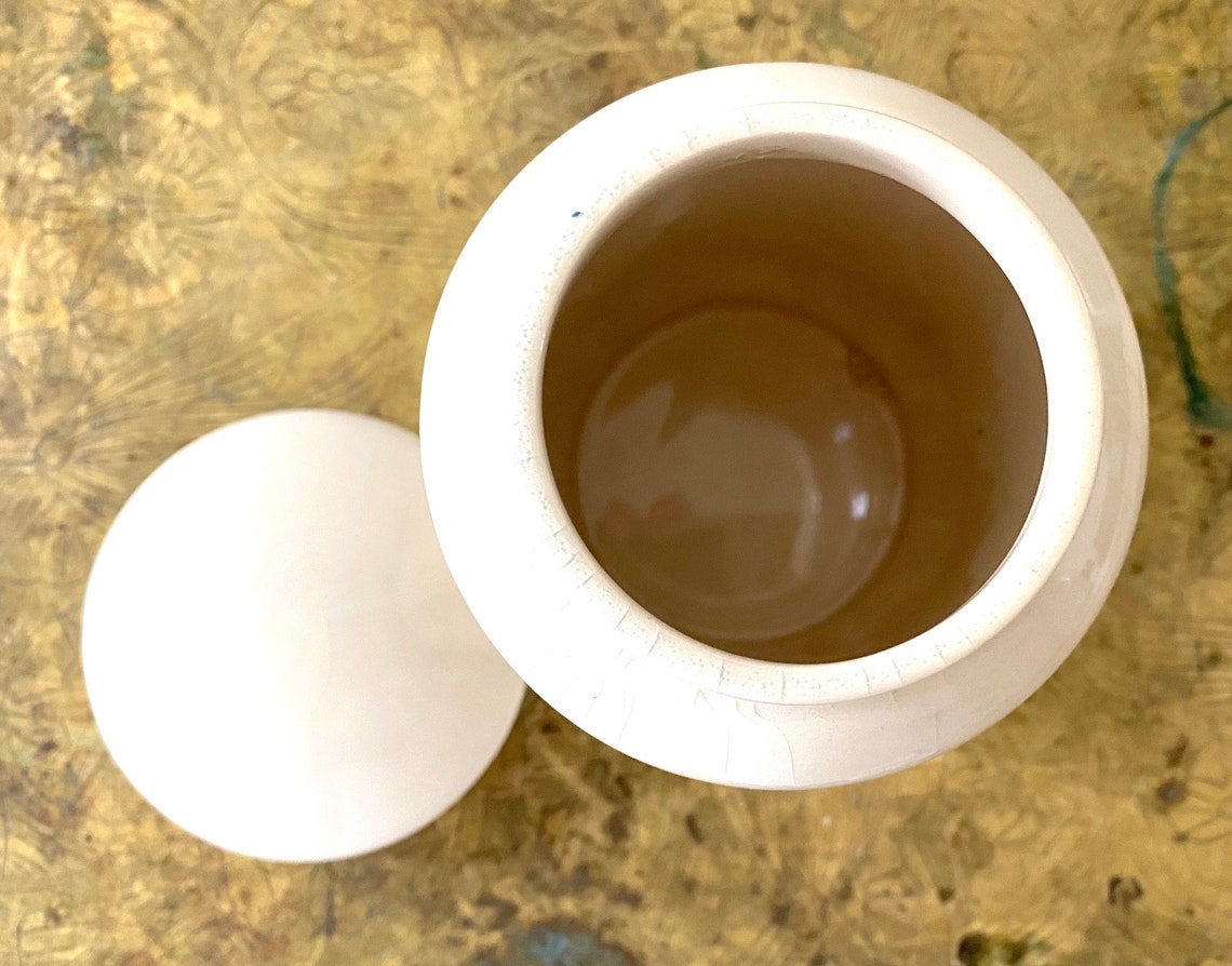 Lidded Apothecary Jar Inscription Nobrium | Etsy