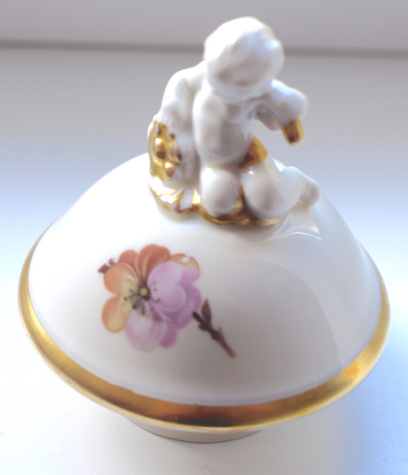 Very Rare Antique KPM Denmark 1910s Nordic Apple Blossom Gold | Etsy