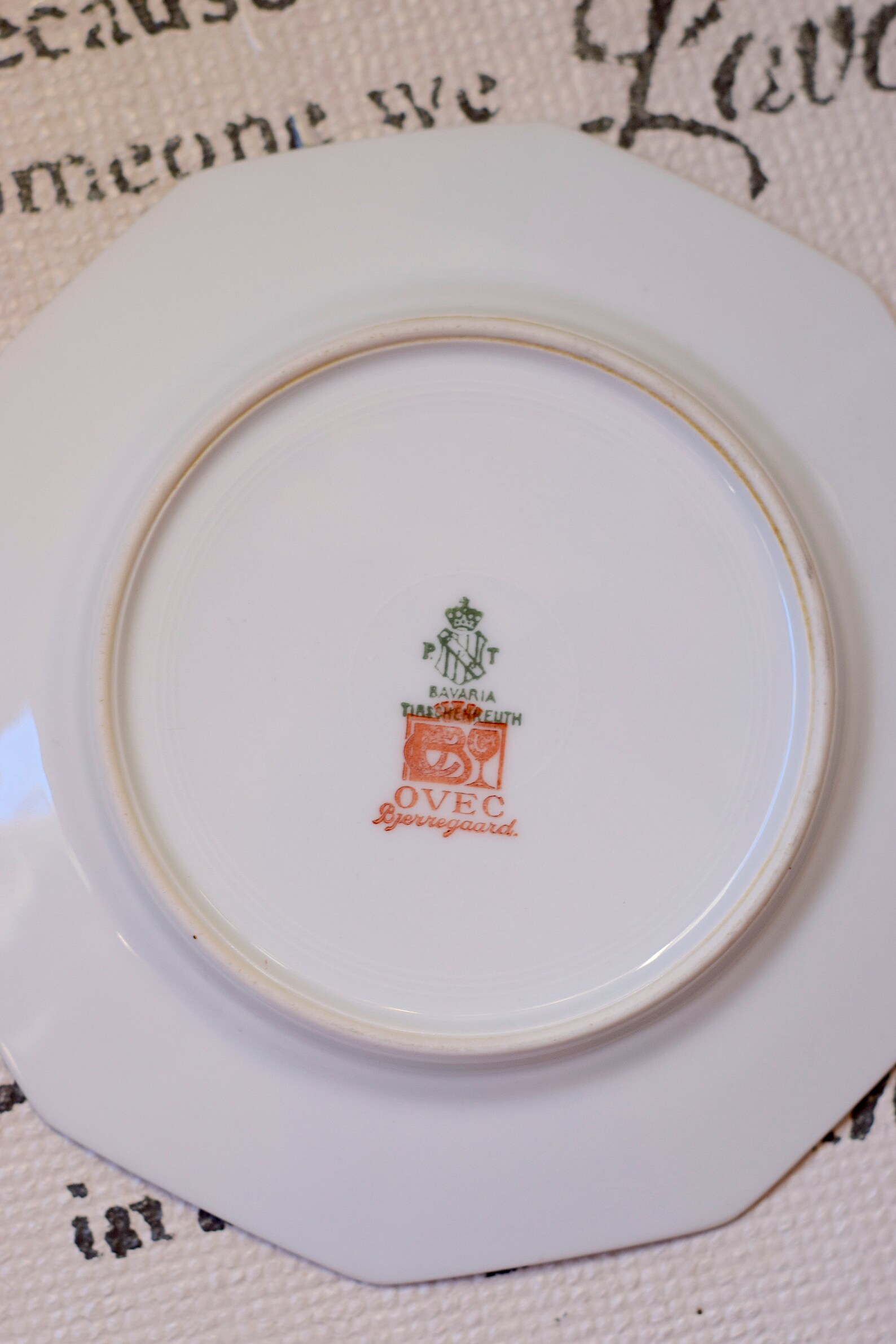 Vintage 1950s Angular Tea Cup and Saucer Set. Cake Plate - Etsy