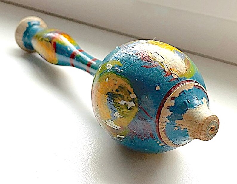Antique 1800s Scandinavian Wooden Childs Toy Rattle. Hand - Etsy Australia