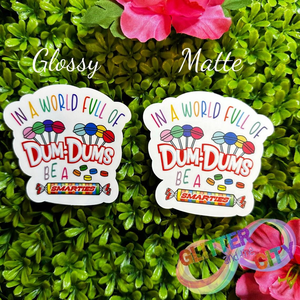 Be a Smartie Water Resistant Sticker - Etsy