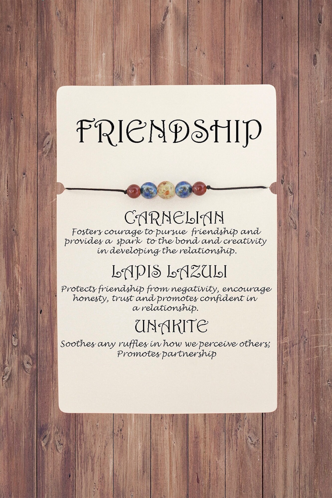Friendship Bracelet Friends Bracelet Handmade Bracelet Crystals ...