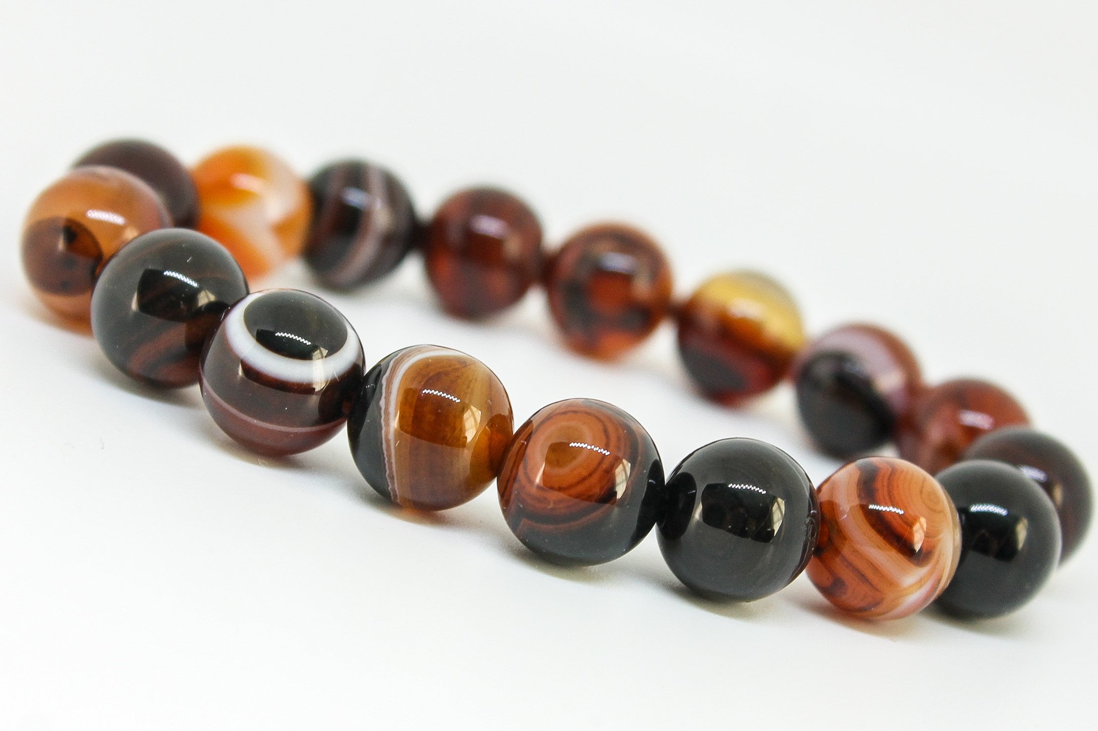 Sardonyx Bracelet Sardonyx Jewelry Reiki Energy Sardonyx | Etsy