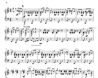 Bella Ciao - Piano Sheet Music - Etsy