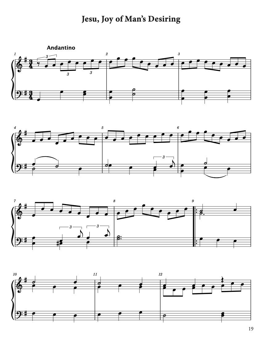 Piano Music Sheets - Bach Piano Masterpieces - Timeless Harmonies - 5 ...