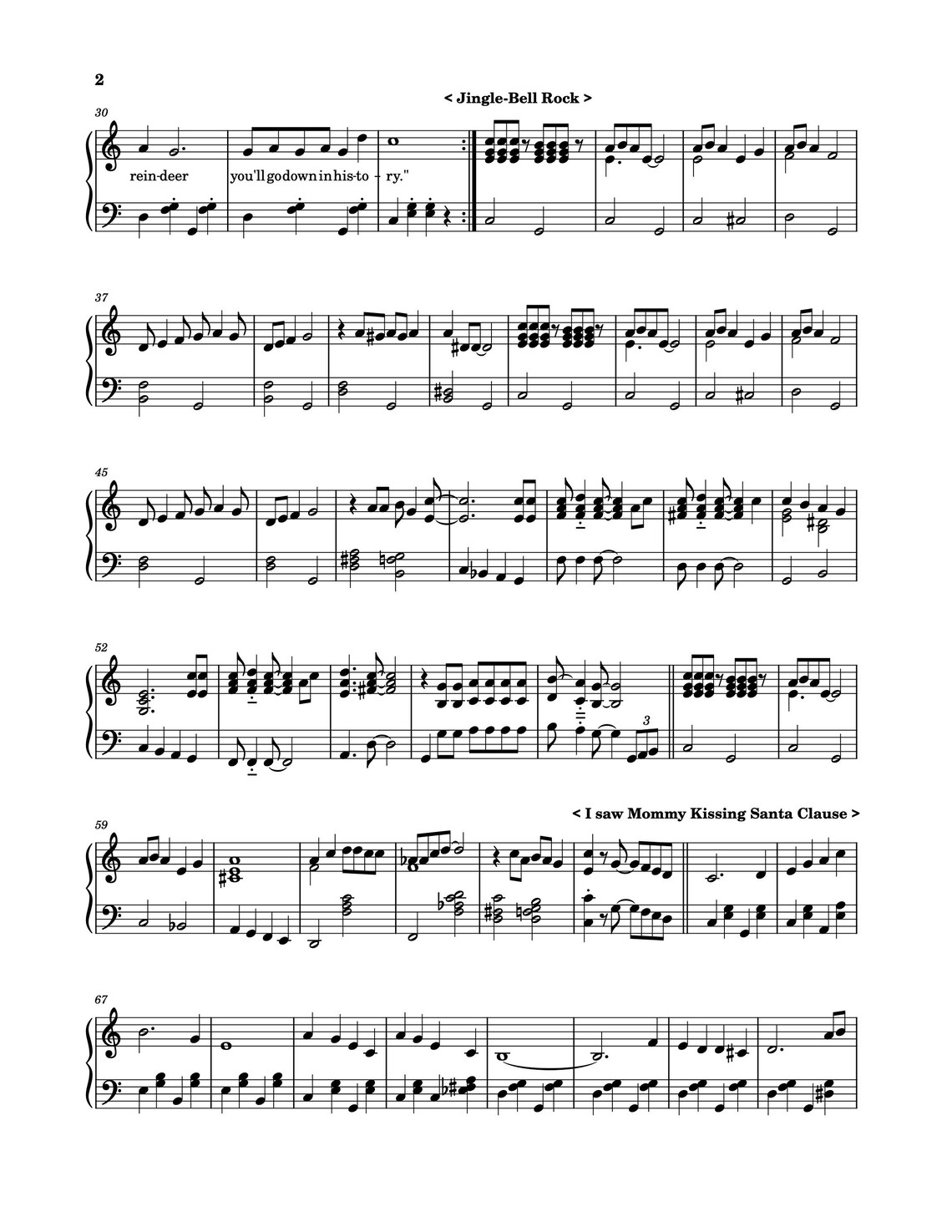 Piano Music Sheets - Christmas Song Medley - 3 Compositions - Shuko ...