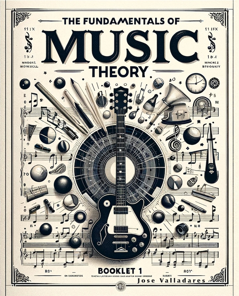 Piano Music Sheets - the Fundamentals of Music Theory - Booklet 1 ...