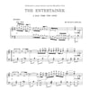 The Entertainer Scott Joplin, Ragtime Piano Solo Sheet Music - Etsy
