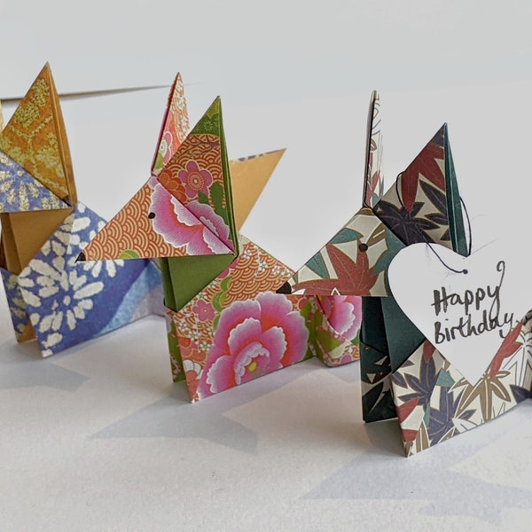 Origami Card - Etsy