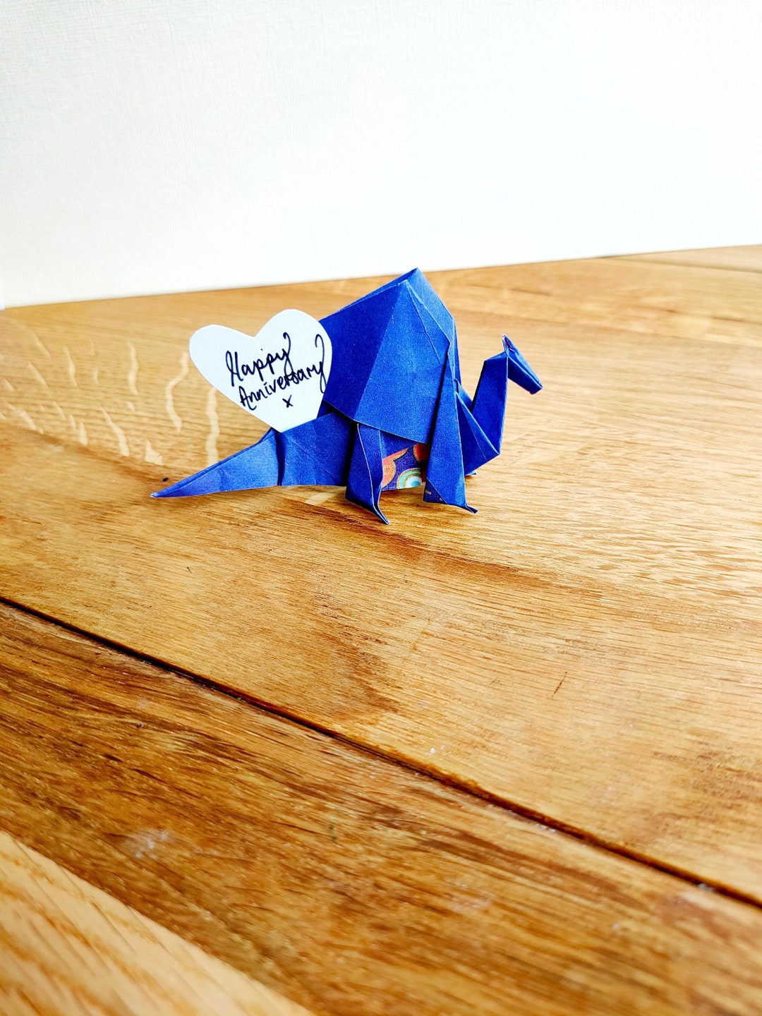 Origami Mythical Dragon Card | Japanese Birthday Dragon Gift | Dnd ...