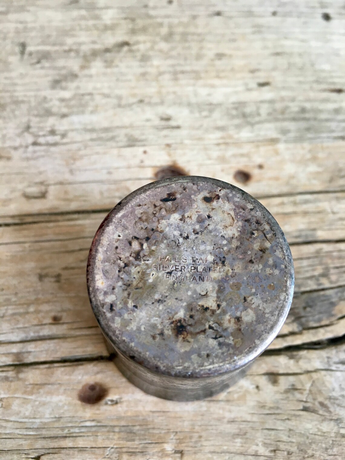 Falstaff / Silver Plate / Child's Egg Cup / England / Once Upon a Time ...