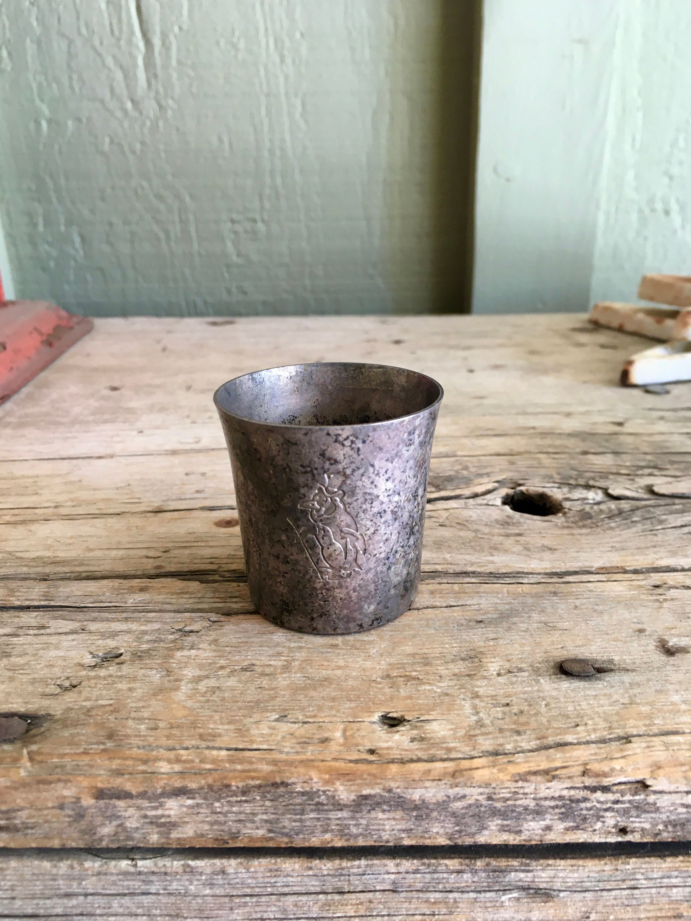 Falstaff / Silver Plate / Child's Egg Cup / England / Once Upon a Time ...